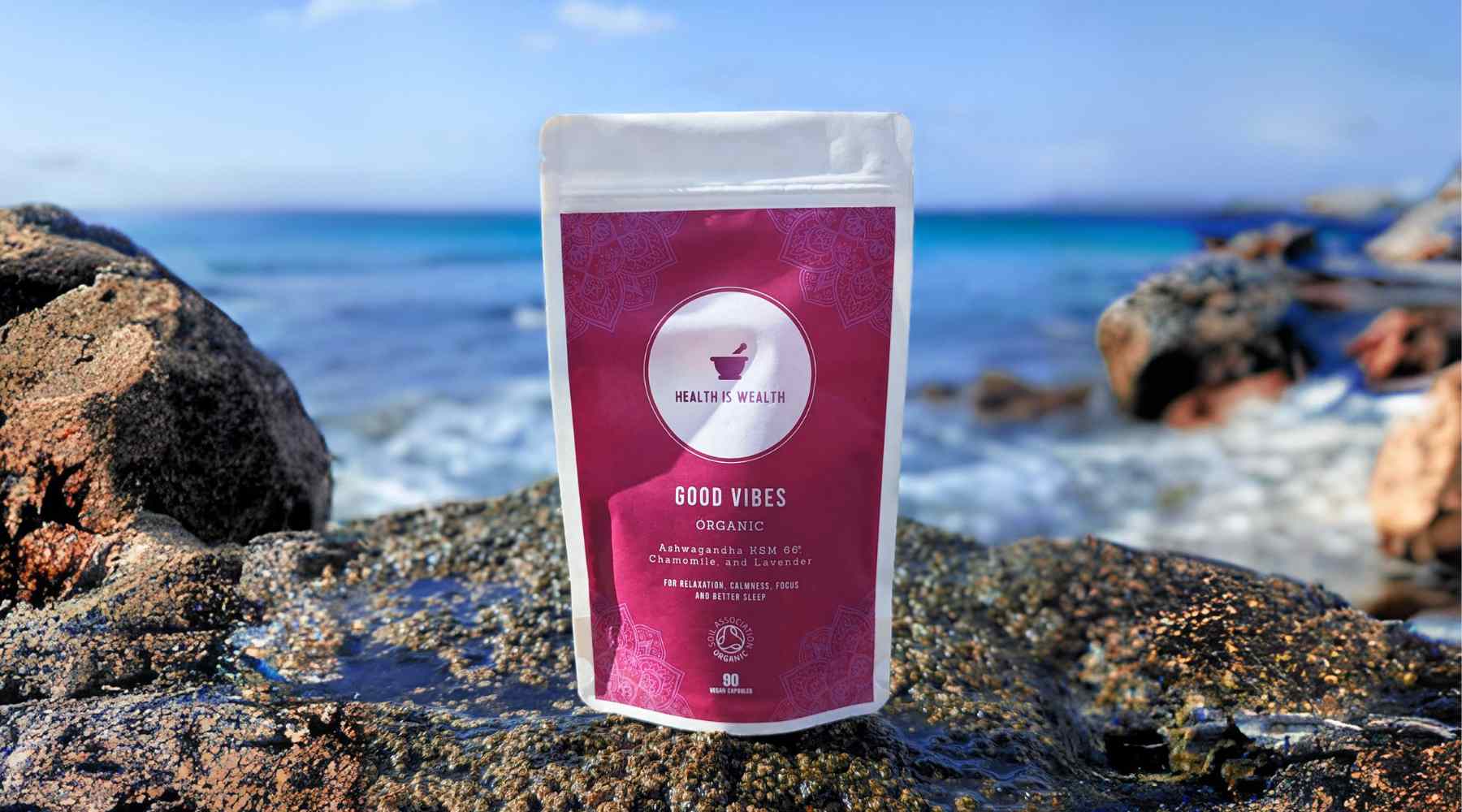 Good Vibes - Organic Stress Relief Supplement! Flow & Relax – Health is ...